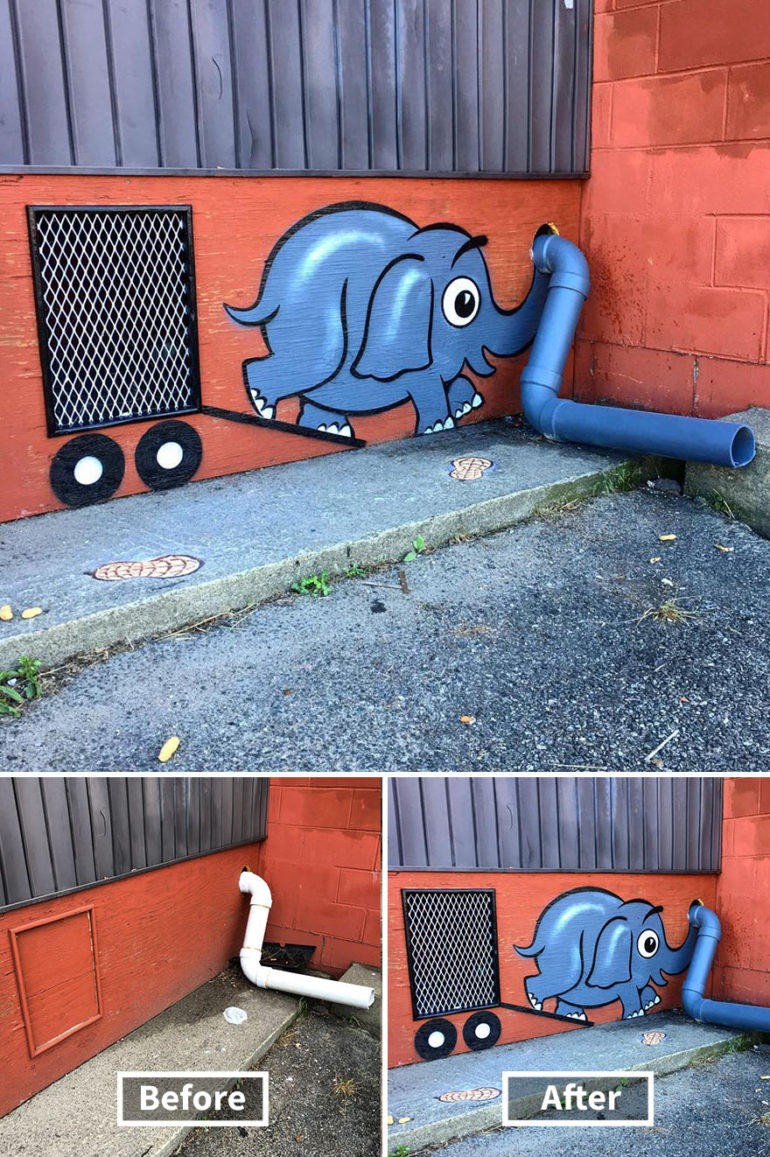 A Genius Street Artist Is Secretly Turning New York Streets Into Art ...