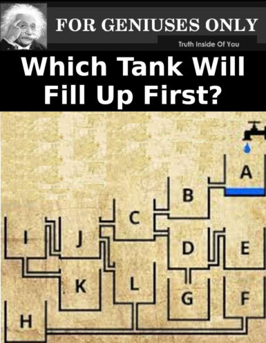 Which Tank Will Fill Up First? - Truth Inside Of You