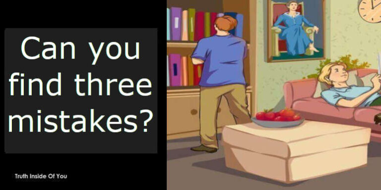 Can you find three mistakes in the picture? - Truth Inside Of You