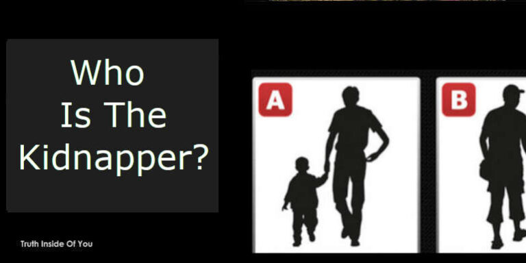 Who Is The Kidnapper? Riddle - Truth Inside Of You
