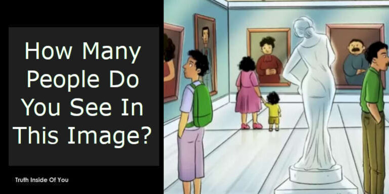 How Many People Do You See In This Image? - Truth Inside Of You
