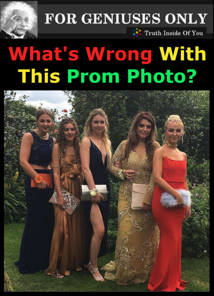 What's Wrong With This Prom Photo? - Truth Inside Of You
